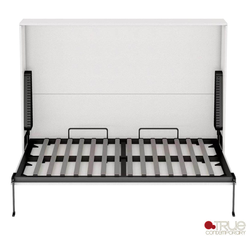 True Contemporary Heidi II White Horizontal Murphy Wall Pull Down ...